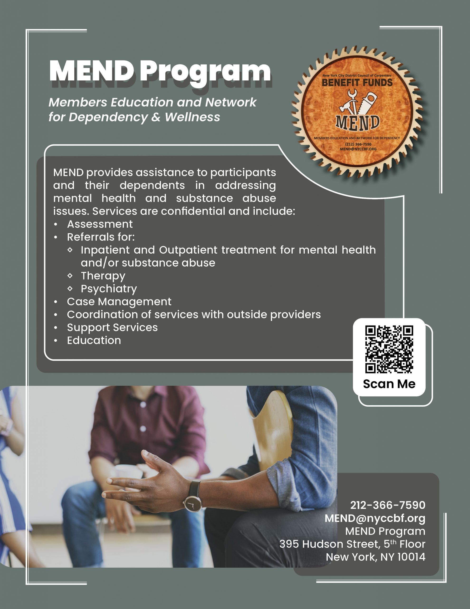 MEND Program & Wellness : The New York City District Council of ...