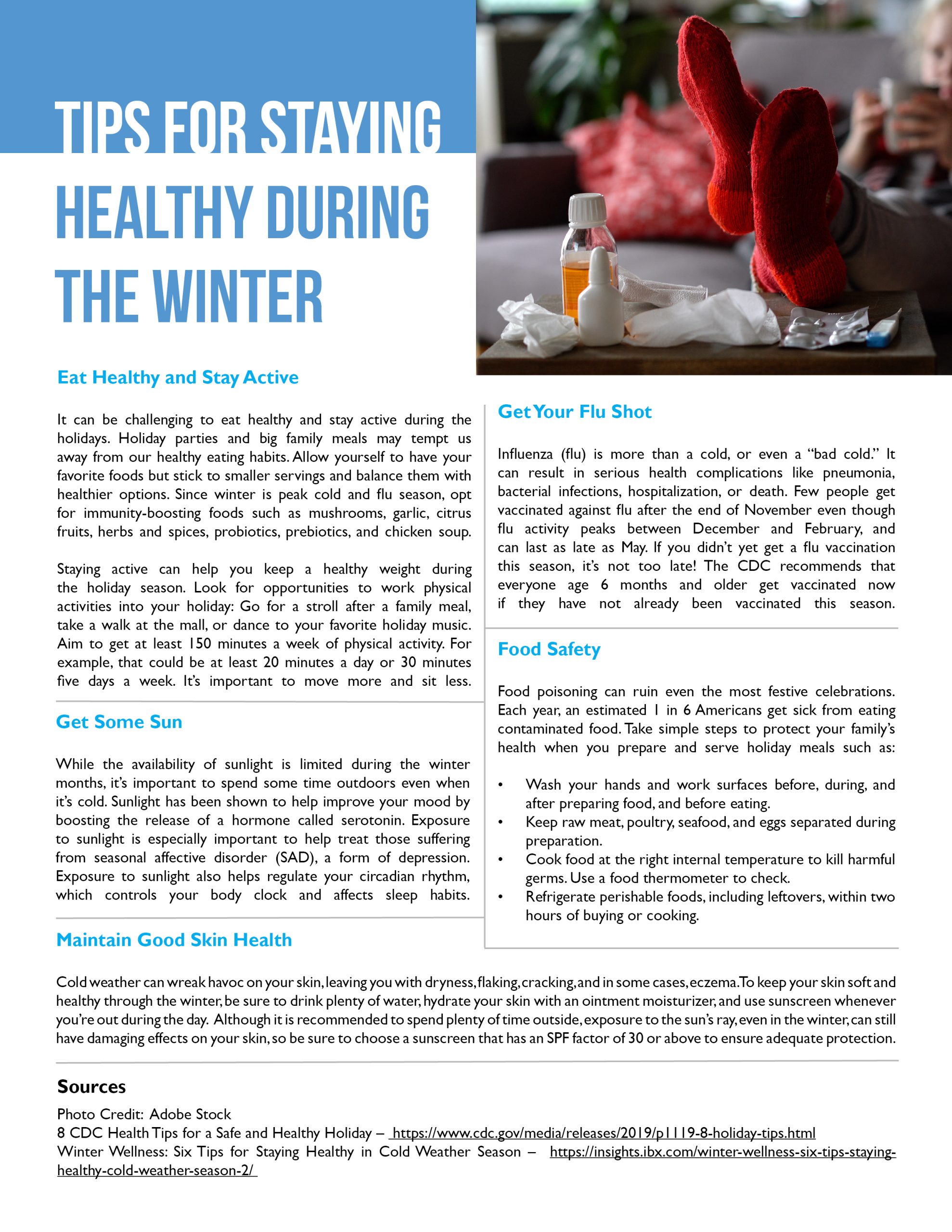 Tips for Staying Healthy During the Winter : The New York City District ...