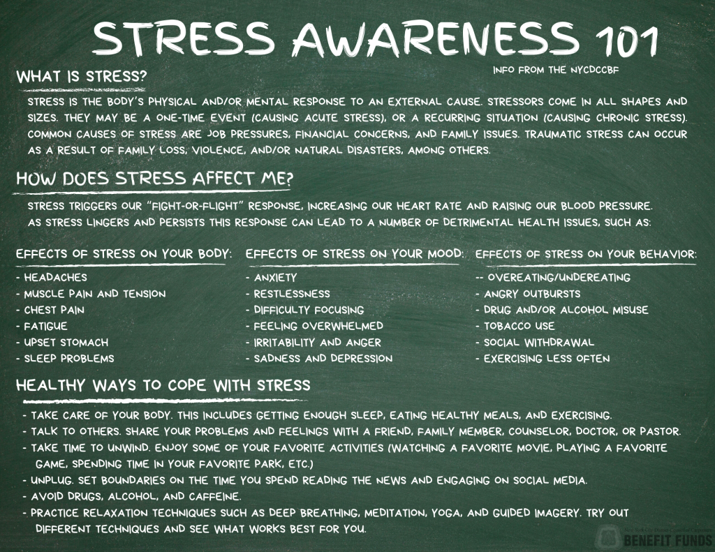 Resources for Stress Awareness Month : The New York City District ... Resources for Stress Awareness Month : The New York City District ...