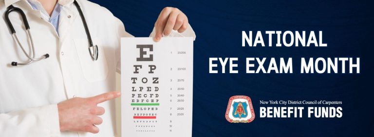 August is National Eye Exam Month : The New York City District Council ...