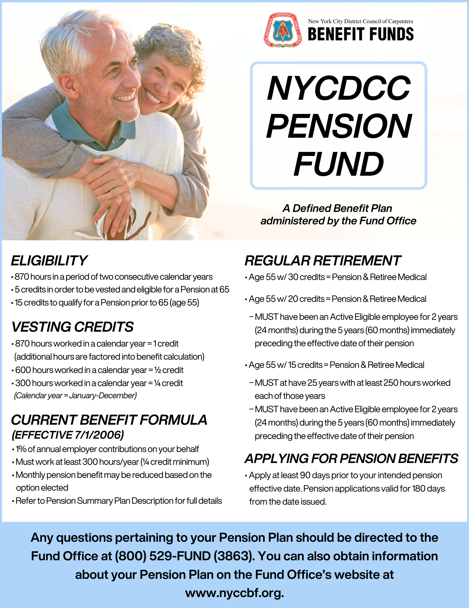 Pension : The New York City District Council of Carpenters Benefit Funds