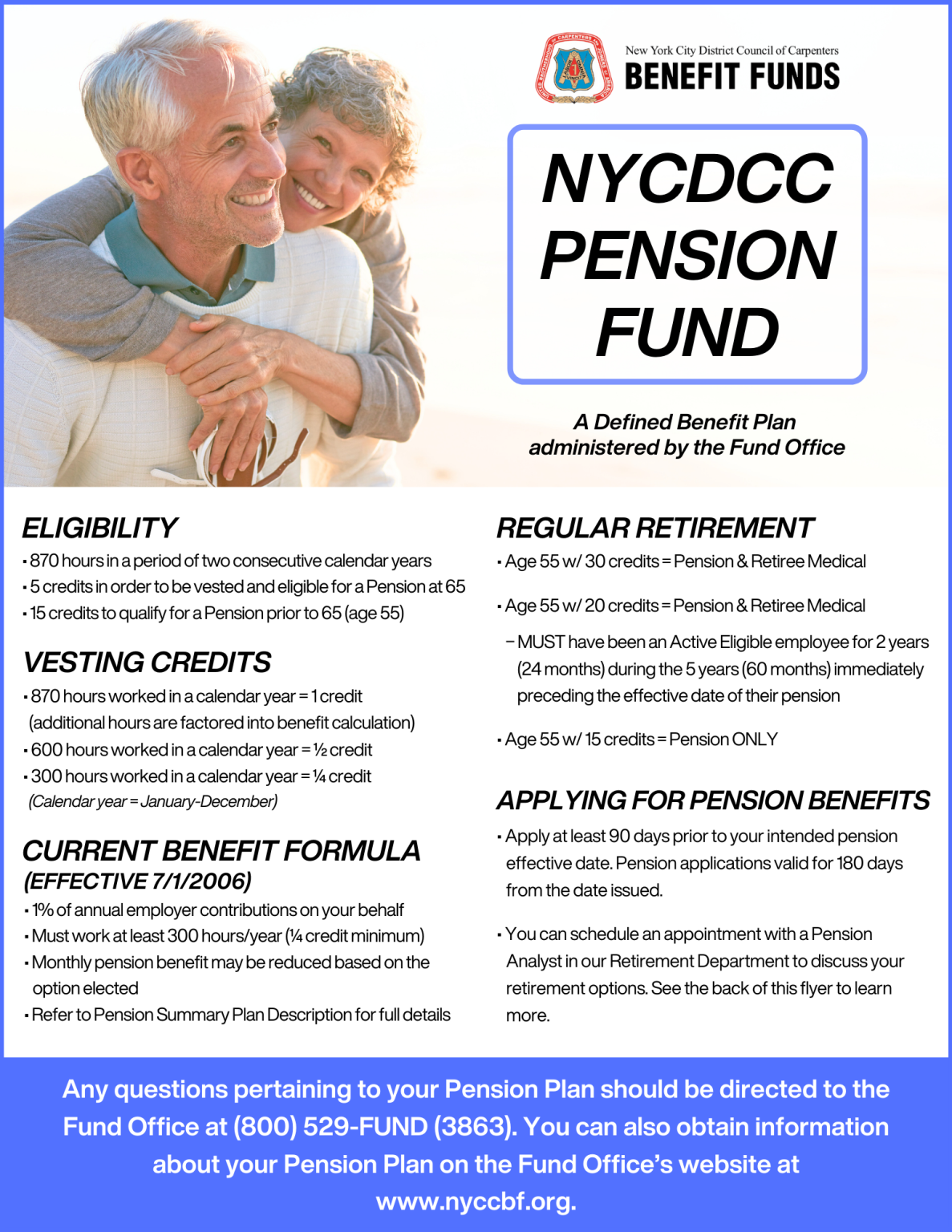 Pension : The New York City District Council of Carpenters Benefit Funds